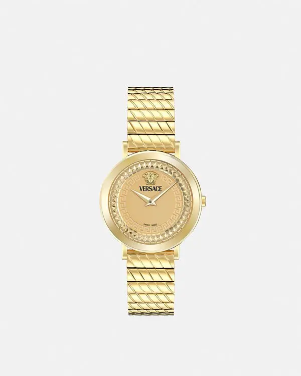Versace Delphinus Watch - Gold