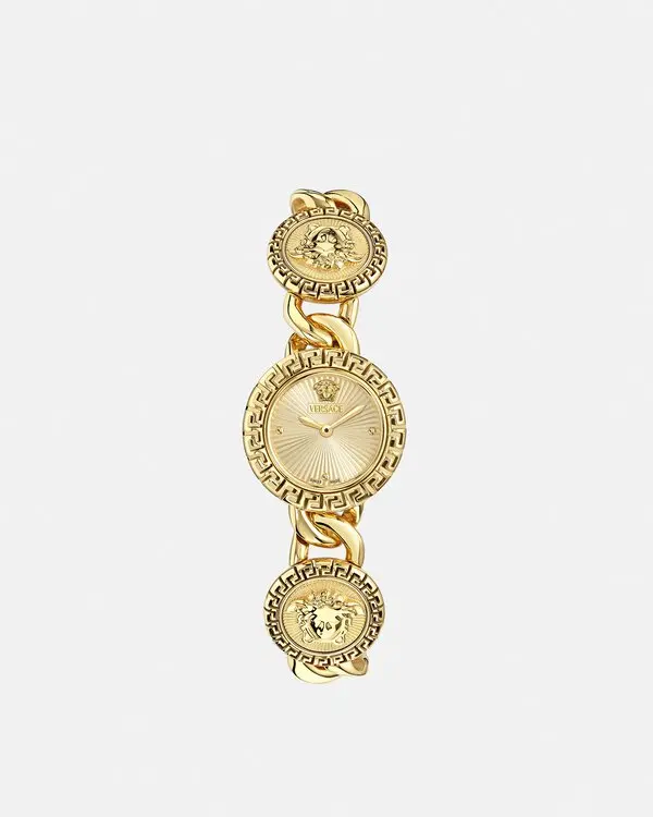 Versace La Greca Stud Icon Watch - Gold
