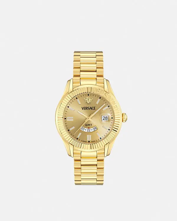 Versace Tone Stainless Steel Watch - Gold