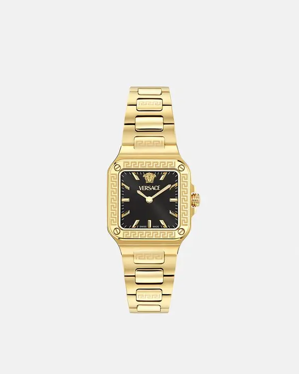 Versace Greca Edge Stainless Steel Watch - Gold