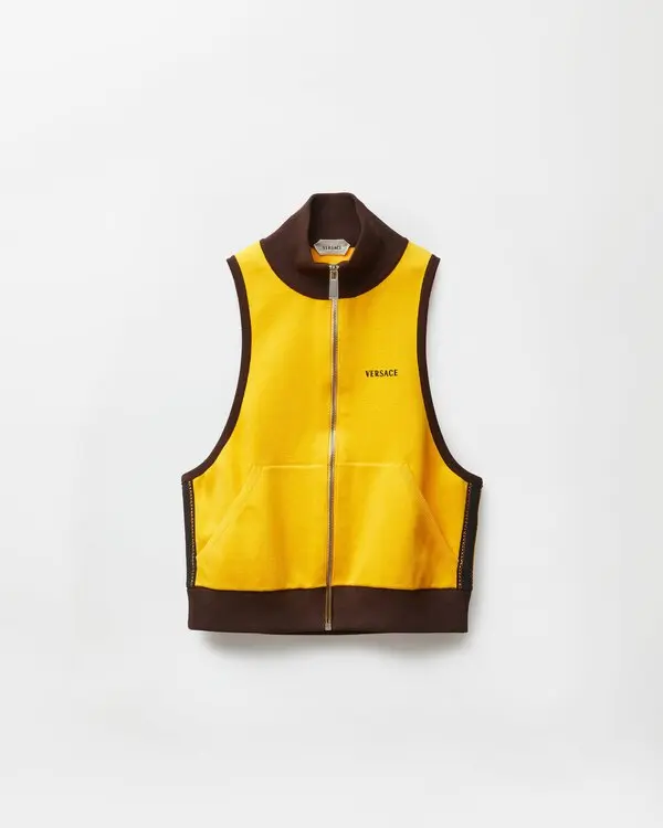Versace X Onitsuka Tiger Zip Vest