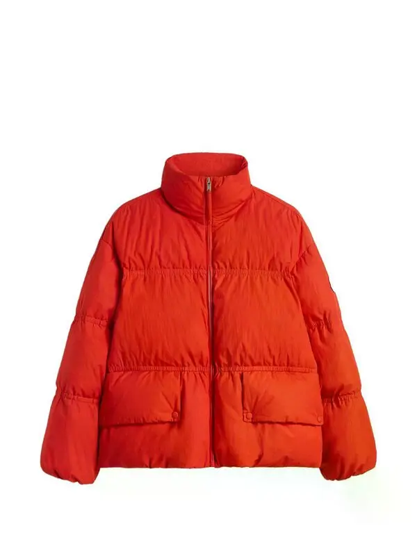 JIL SANDER X Moncler Quilted Zip-up Puffer Jacket - Red