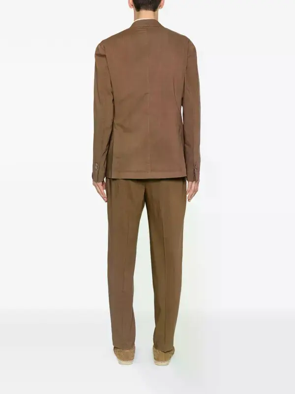 SANTANIELLO Double-breasted Peak-lapels Suit