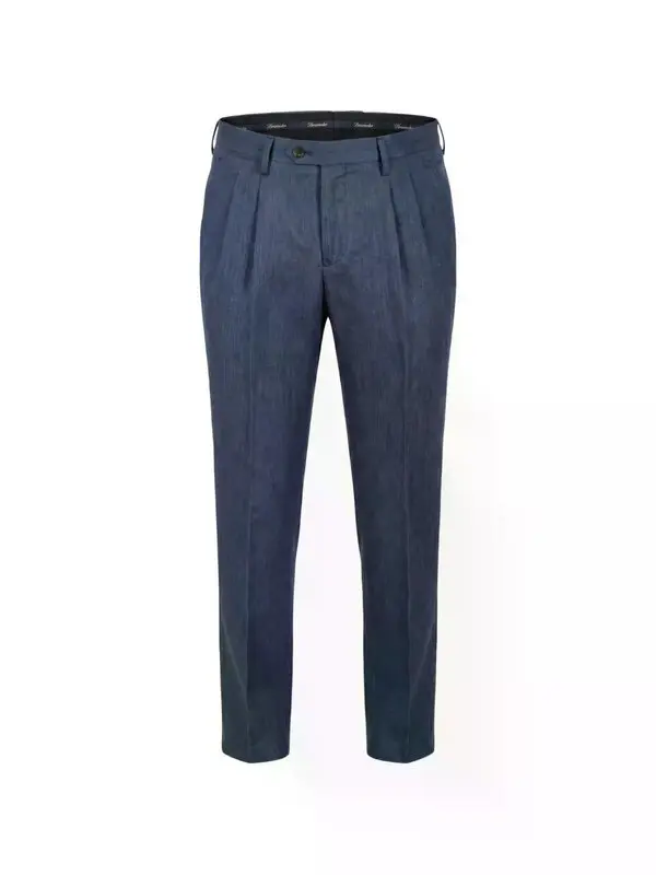 DRUMOHR Pleated-front Tapered-leg Trousers