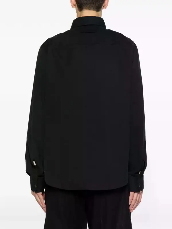 Zegna Flap-pocket Overshirt - Black