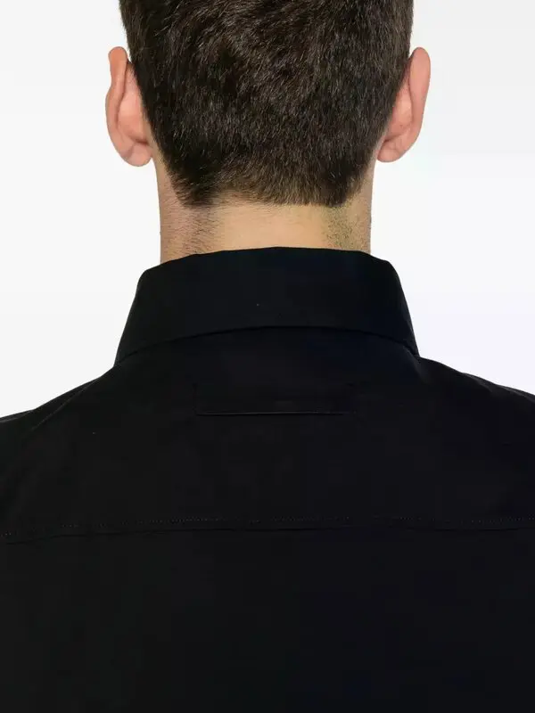 Zegna Flap-pocket Overshirt - Black