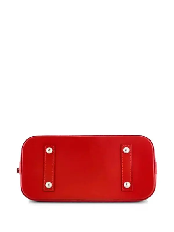 LOUIS VUITTON Alma Epi Leather Satchel - Red