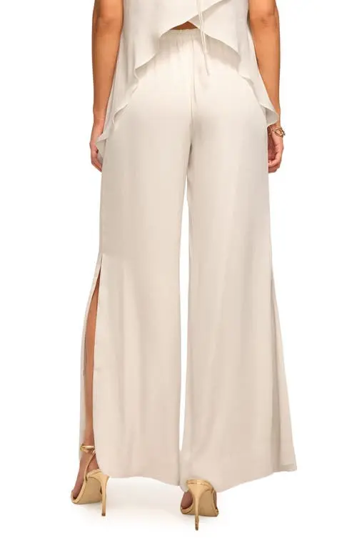 Ramy Brook Jolie Side Slit Crepe Pants