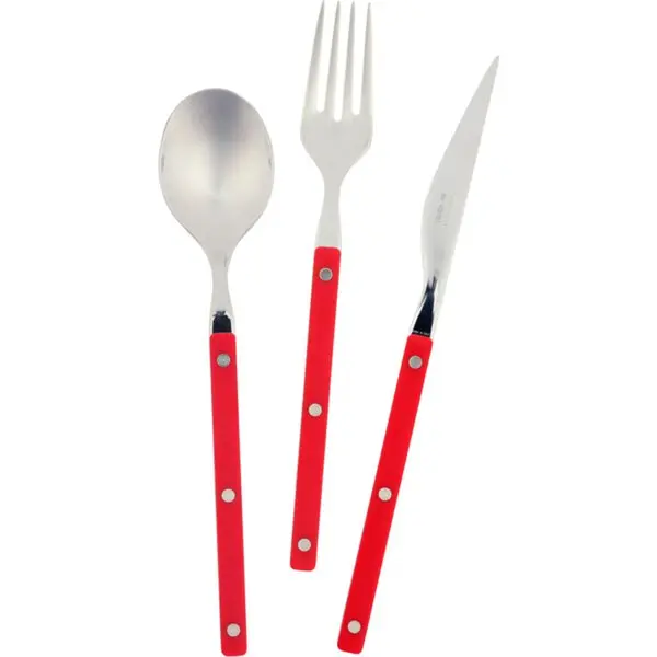 VIETRI Pastello 3-piece Place Setting - Red