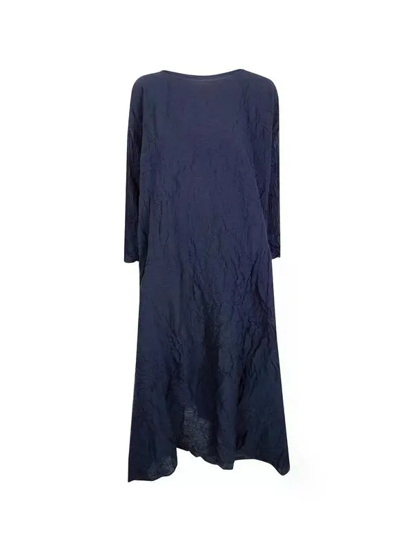 DANIELA GREGIS Crinkled Linen Dress