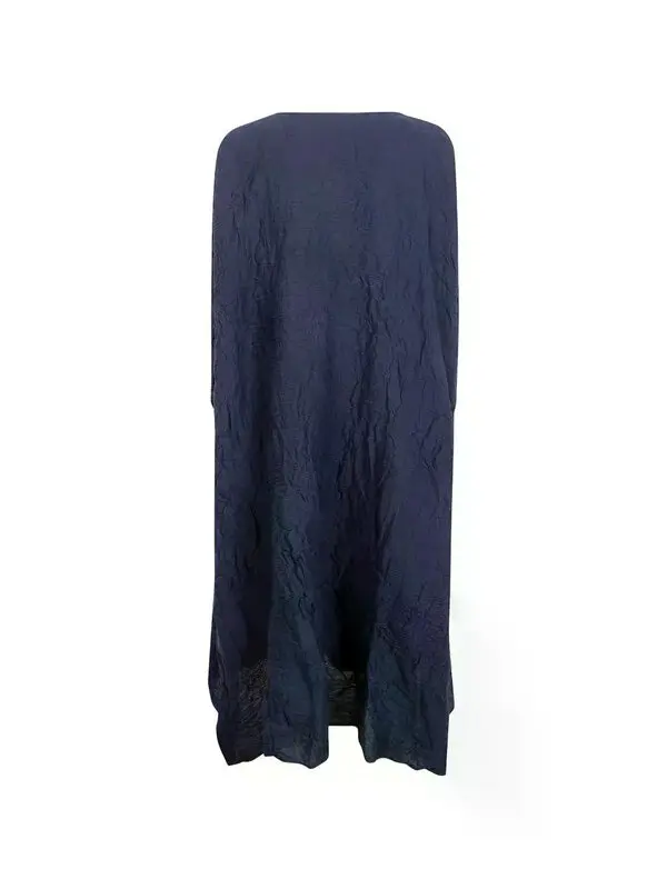 DANIELA GREGIS Crinkled Linen Dress