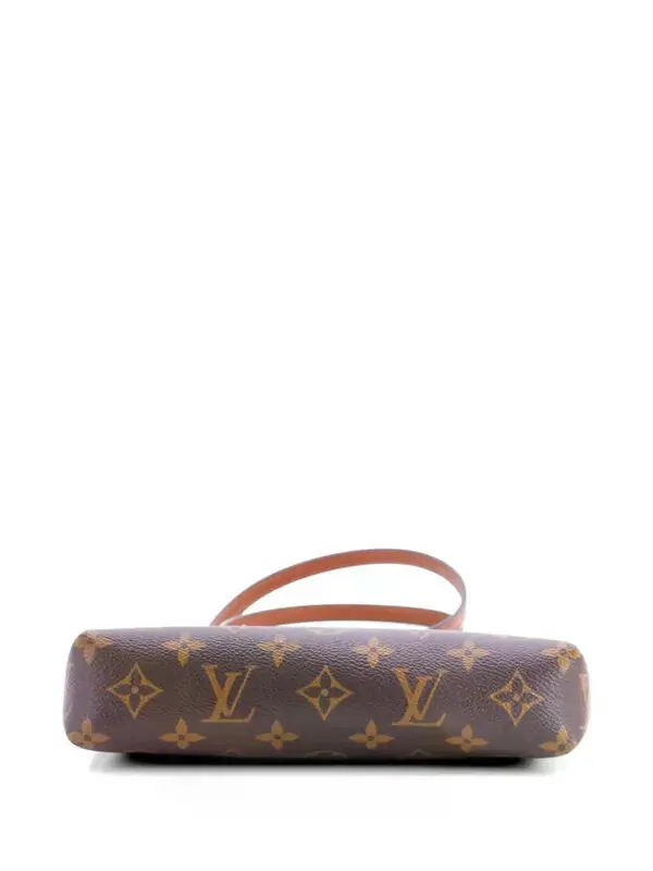 LOUIS VUITTON Pallas Monogram Canvas With Leather Clutch Bag