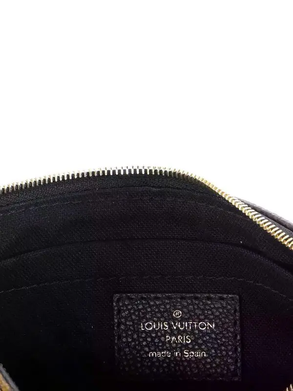 LOUIS VUITTON Pallas Monogram Canvas With Leather Clutch Bag
