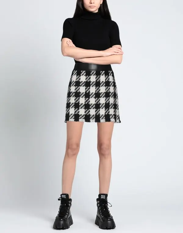 Dolce & Gabbana Houndstooth Mini Skirt