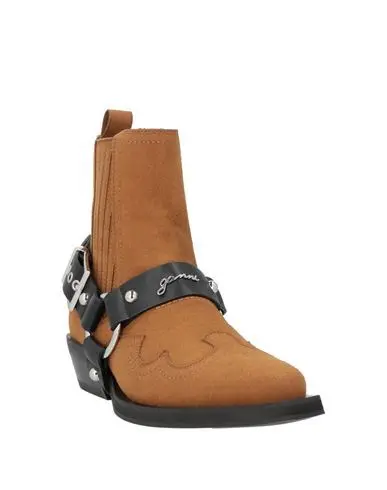GANNI Ankle Boots In Textile Fibers