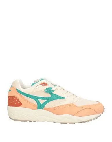 Mizuno Multicolor Leather And Textile Sneakers - Orange