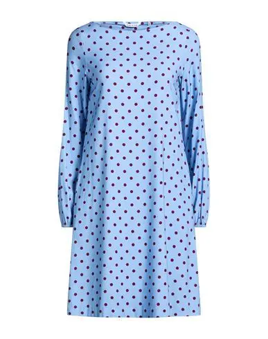 CALIBAN Viscose Elastane Mini Dress - Blue