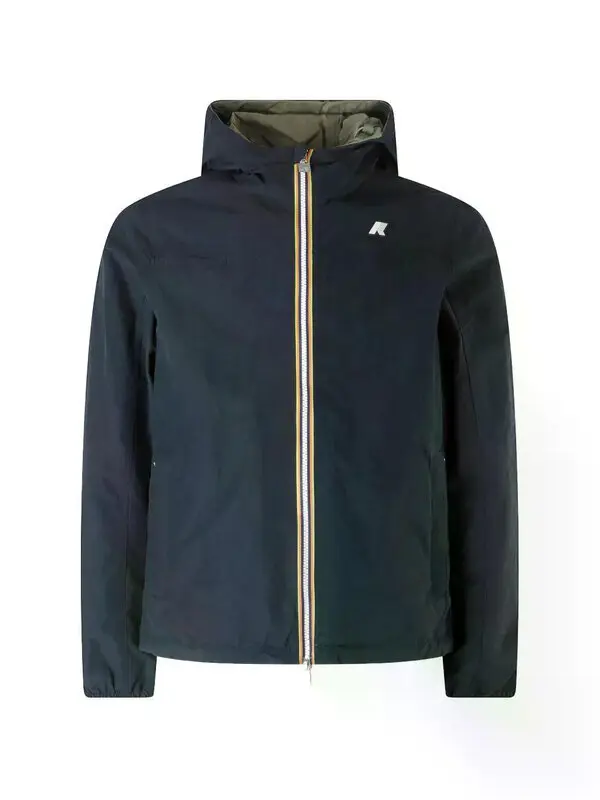 K-WAY Reversible Hooded Jacket - Blue