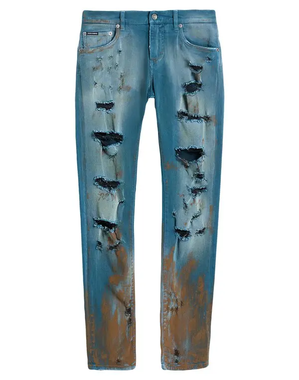 Dolce & Gabbana Cotton Elastane Skinny Jeans