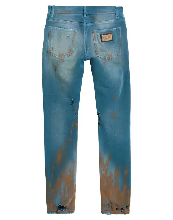 Dolce & Gabbana Cotton Elastane Skinny Jeans