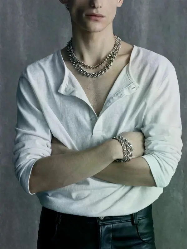 Emanuele Bicocchi Polished Sharp-link Chain Necklace