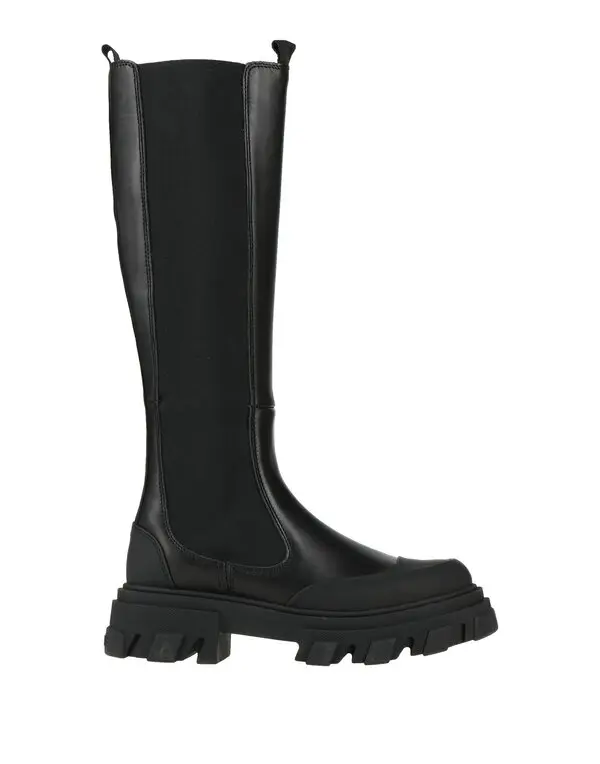 GANNI Soft Leather Chelsea Boots