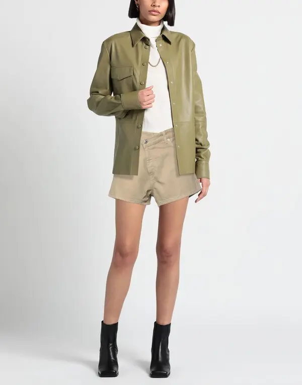 GRIFONI Cotton Denim Shorts