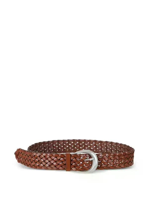 Orciani Braided Leather Belt