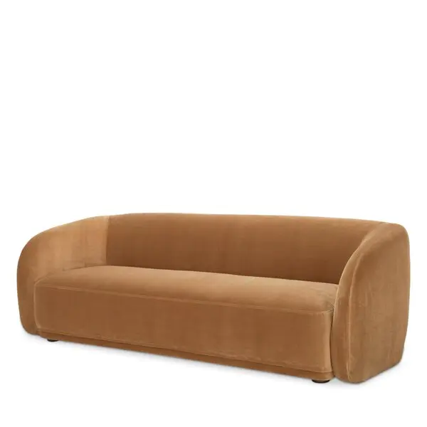 MOE'S HOME COLLECTION Faye Sofa Faux Mohair