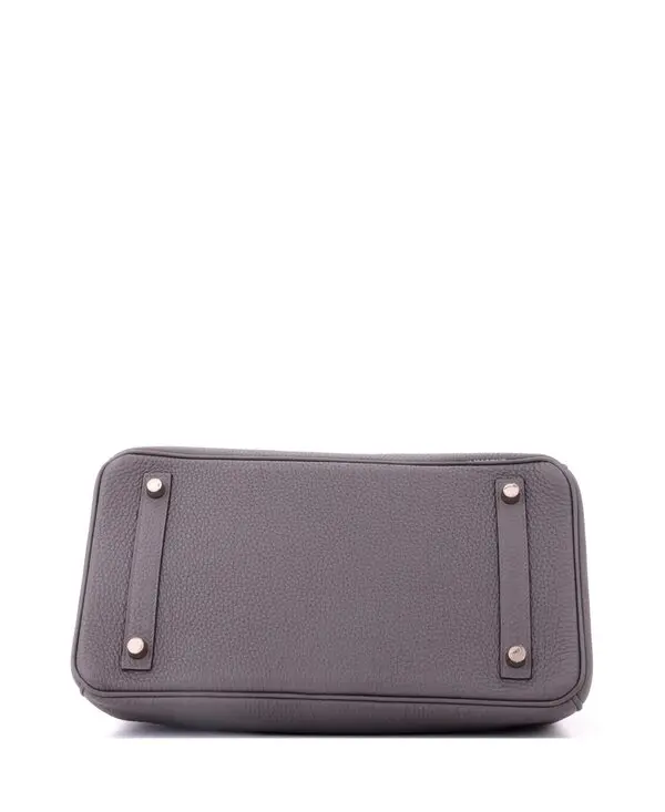 Hermès Birkin 30 Handbag Grey Togo With Rose Gold Hardware - Etain