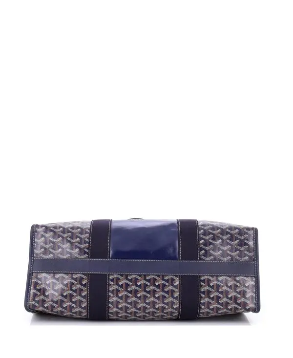 Goyard Mm Villette Tote Printed Coated Canvas - Blue