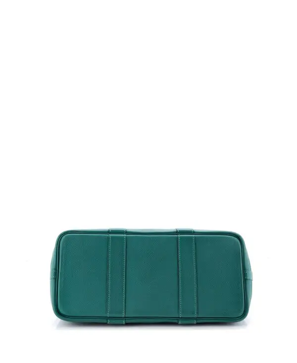 Hermès 30 Garden Party Tote Leather - Green