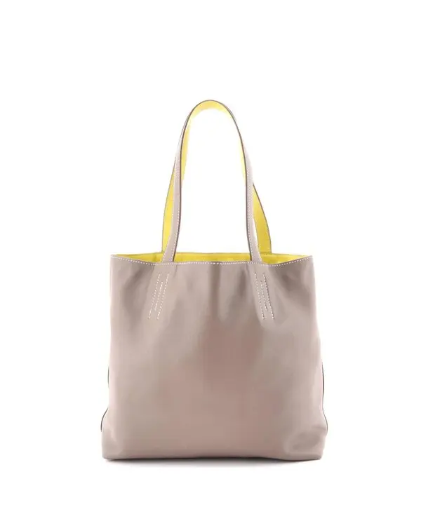 Hermès 28 Double Sens Tote Veau Sikkim - Gray