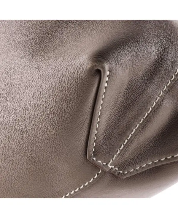 Hermès 28 Double Sens Tote Veau Sikkim - Gray