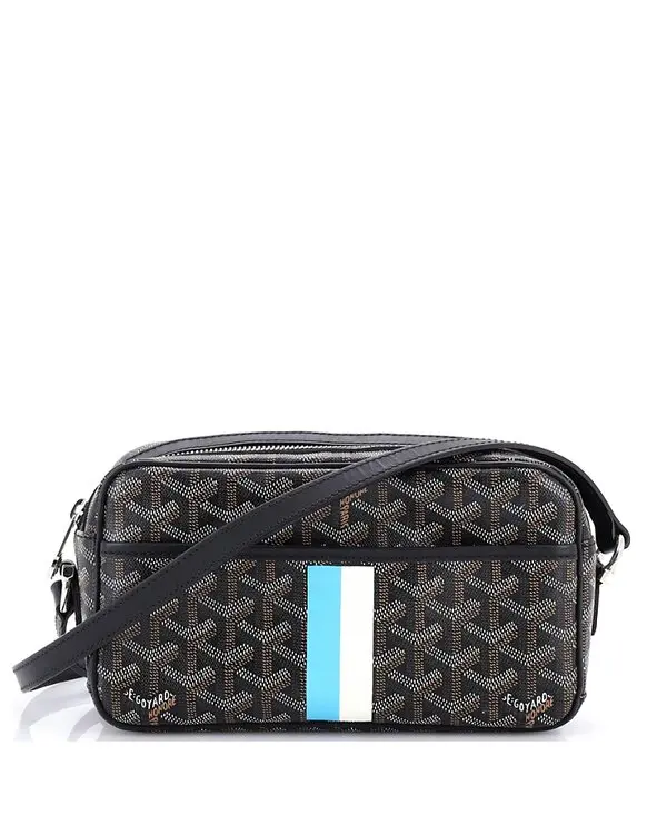 Goyard Cap Vert Bag Printed Coated Canvas - Black