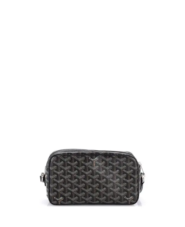 Goyard Cap Vert Bag Printed Coated Canvas - Black