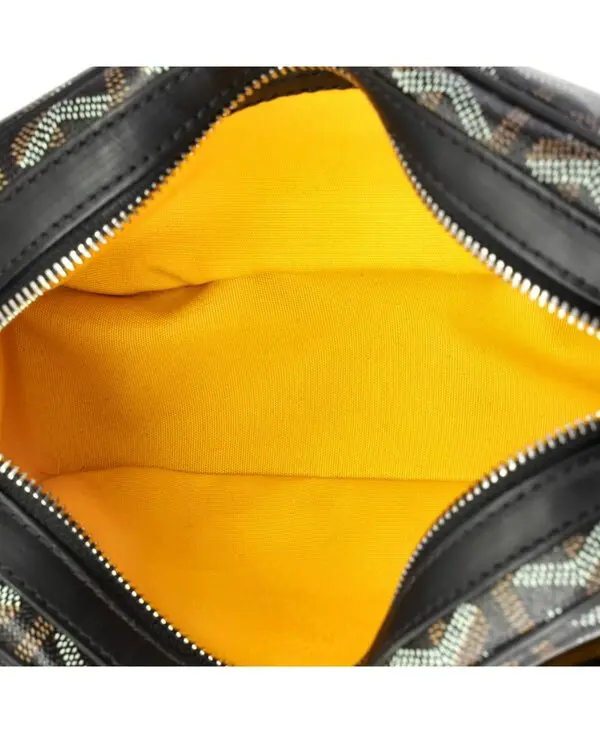 Goyard Cap Vert Bag Printed Coated Canvas - Black