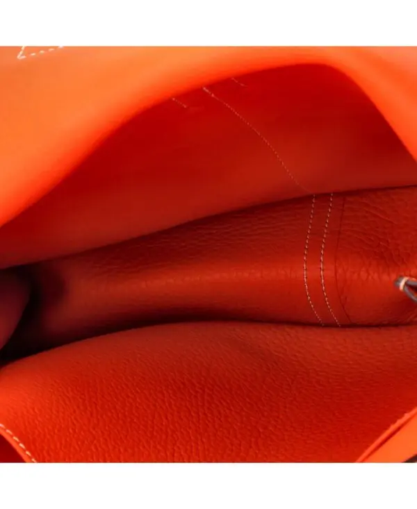 Hermès 31 Halzan Bag Clemence - Orange