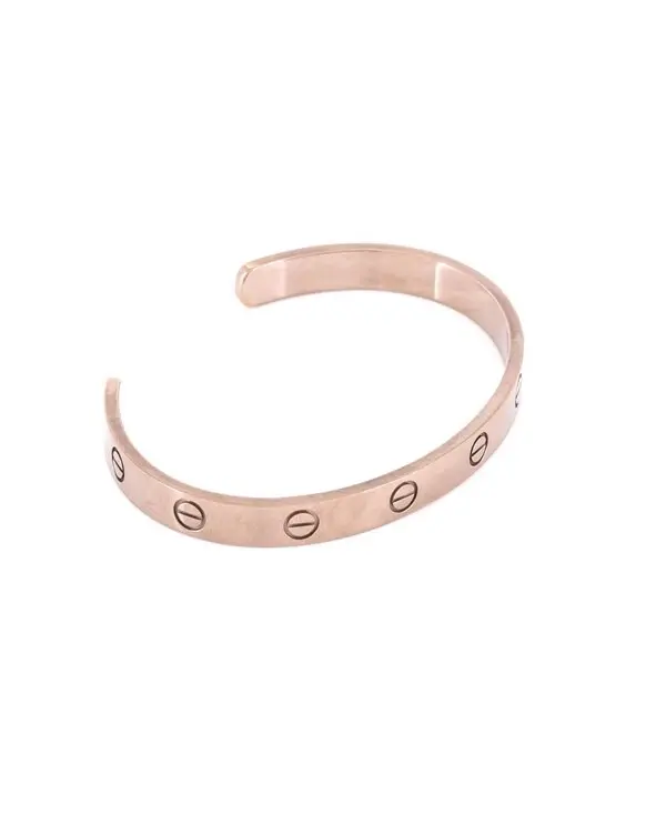 CARTIER Love Cuff Bracelet 18k Gold