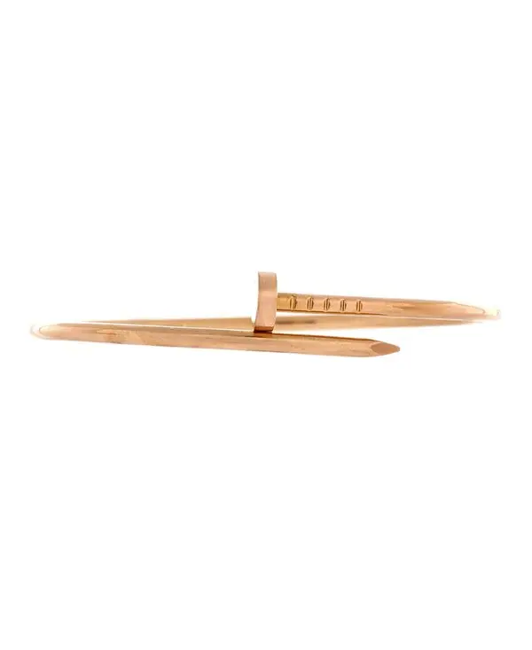 CARTIER Small Juste Un Clou Bracelet 18k Rose Gold - Pink