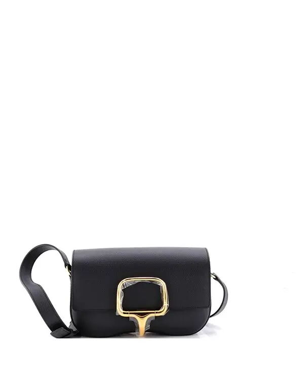Hermès Della Cavalleria Elan Shoulder Bag Epsom - Black