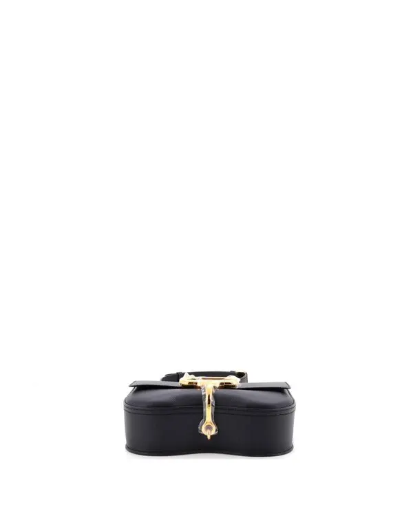 Hermès Della Cavalleria Elan Shoulder Bag Epsom - Black