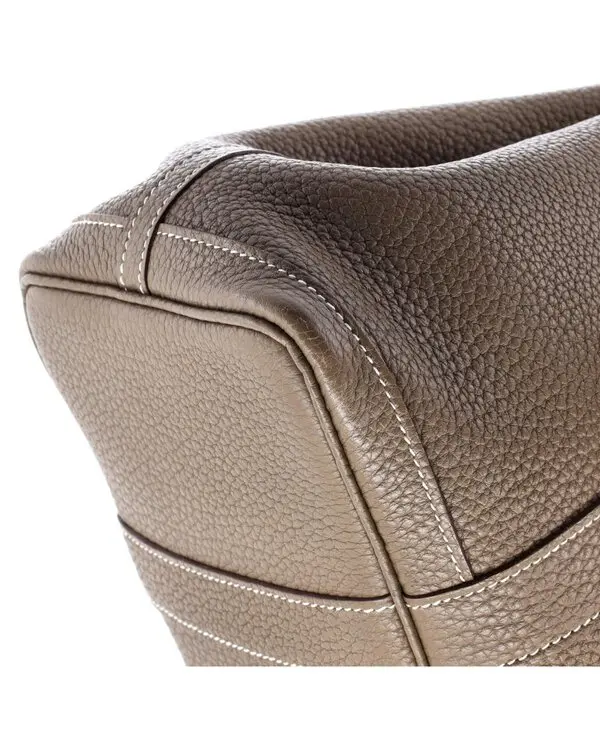 Hermès 30 Garden Party Tote Leather - Gray