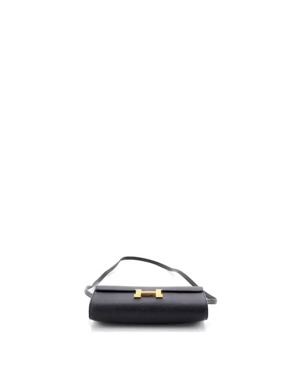 Hermès Constance To Go Wallet Epsom - Black