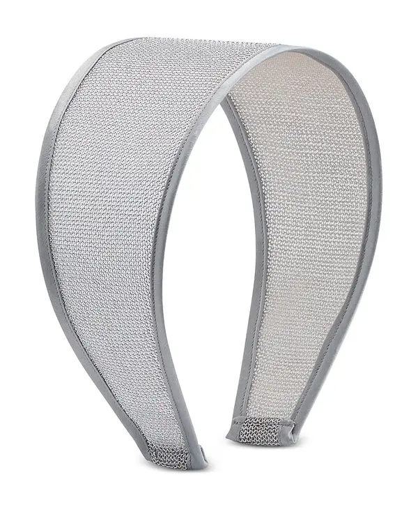 LELET NY Odessa Steel Mesh Headband - Silver