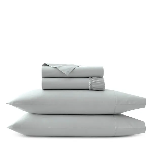 BOLL & BRANCH Signature Organic Cotton Hemmed Sheet Set, King - Shore