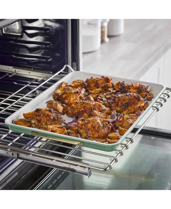 GREENPAN Reserve Healthy Ceramic Nonstick Bakeware, Half Sheet