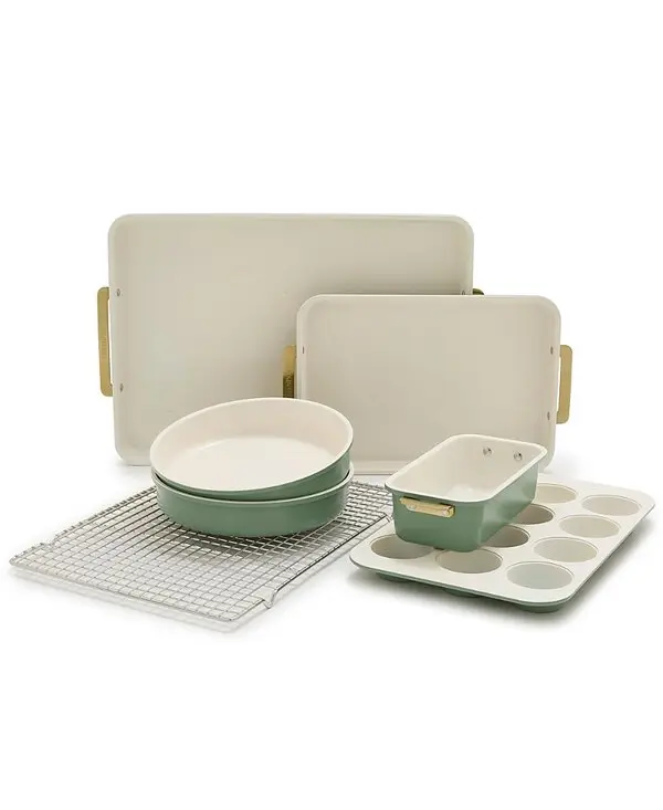GREENPAN Reserve Healthy Ceramic Nonstick Bakeware, Set Of 7 - Sage