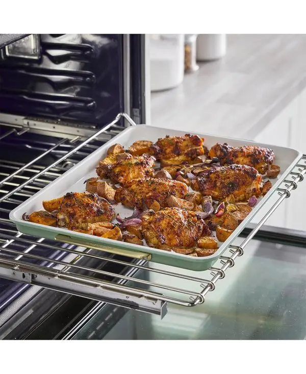 GREENPAN Reserve Healthy Ceramic Nonstick Bakeware, Set Of 7 - Sage