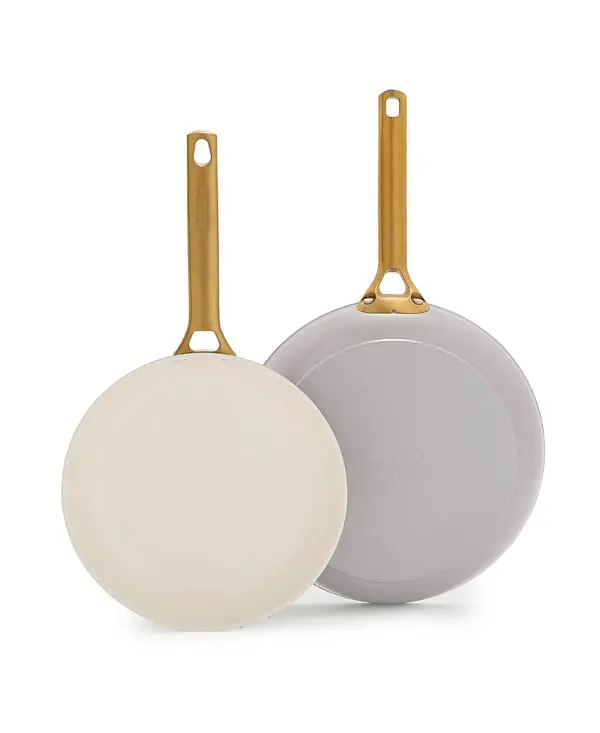 GREENPAN Reserve Pro Frypans, Set Of 2 - Oyster